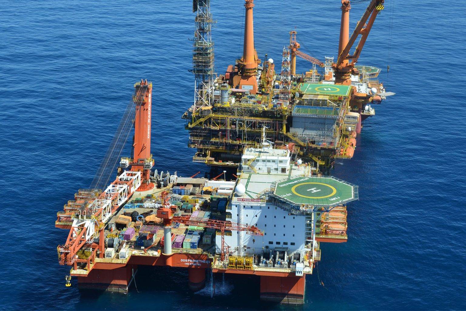 OOS Gretha and OOS Prometheus; Joint operation - OOS International