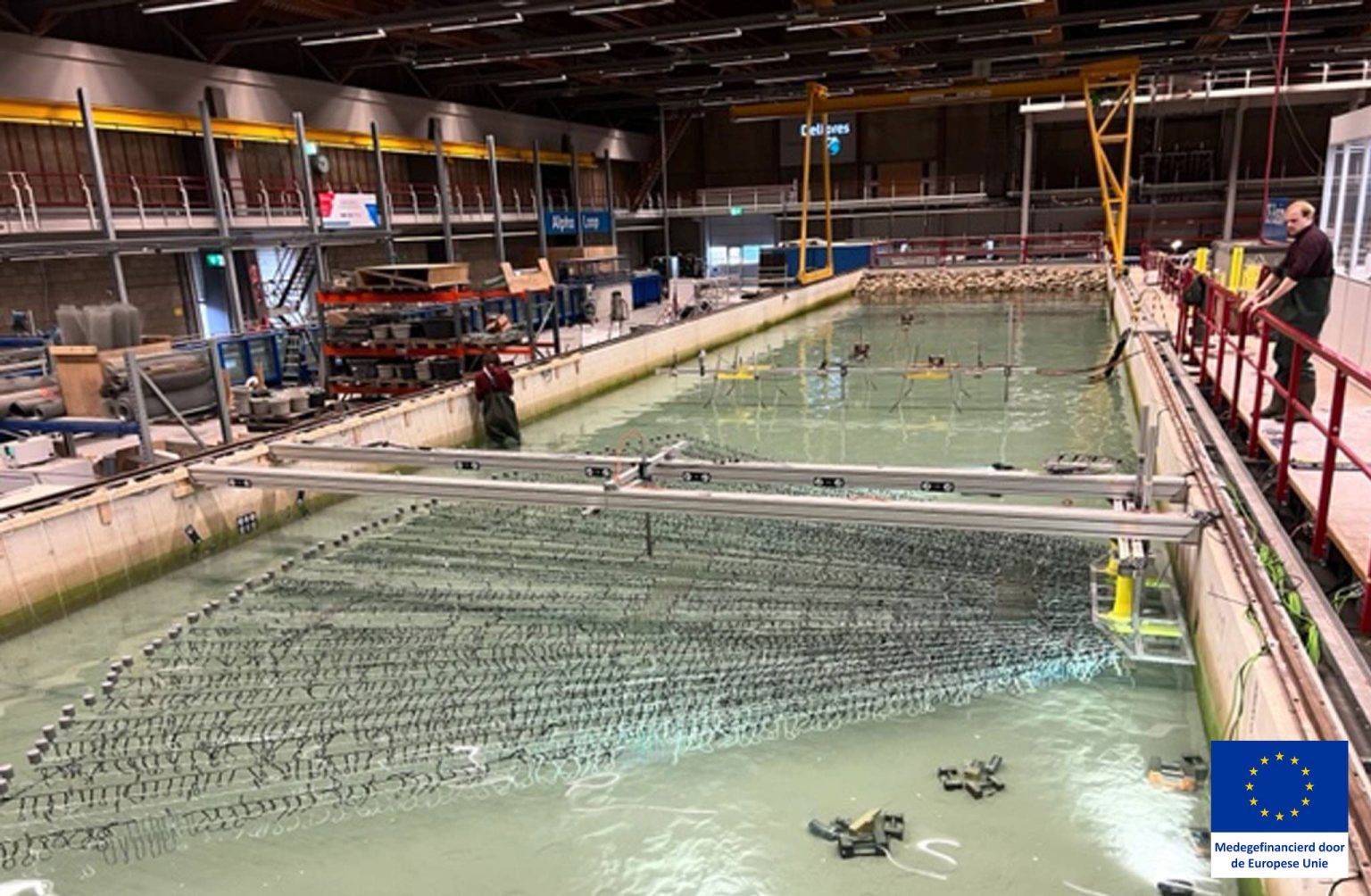 Successful model test Semi-Submersible Mussel Farm - OOS International